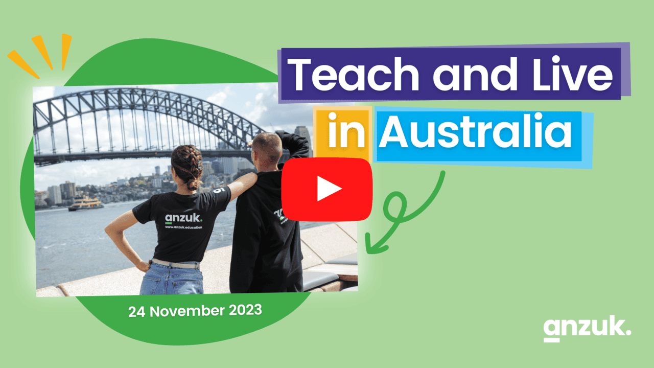 Teach and Live in Australia - anzuk education - blog